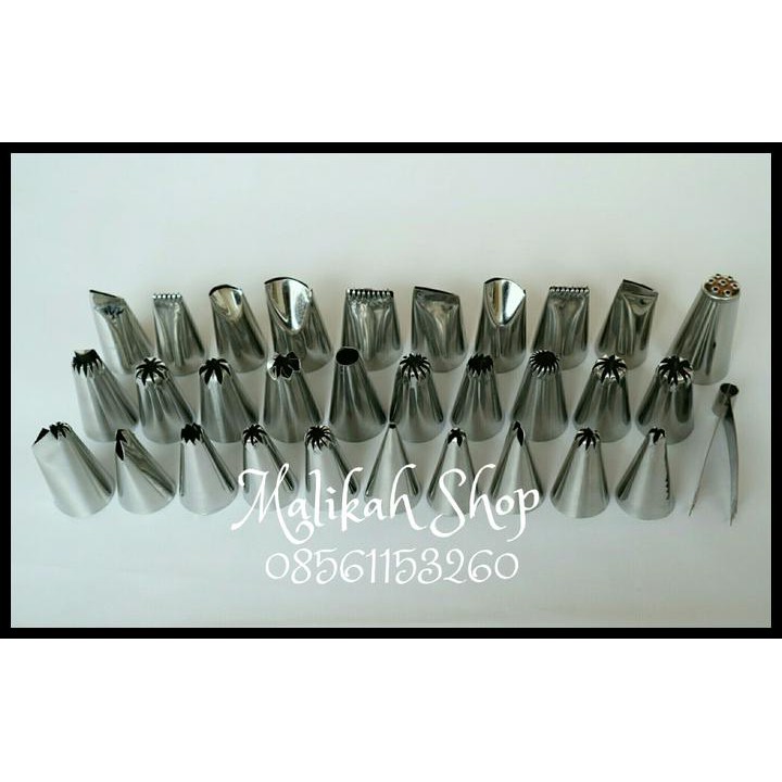 Jual 31 Pcs (1 Set) Spuit Kue Tart Dan Jepitan Nastar + Spuit Rumpu ...