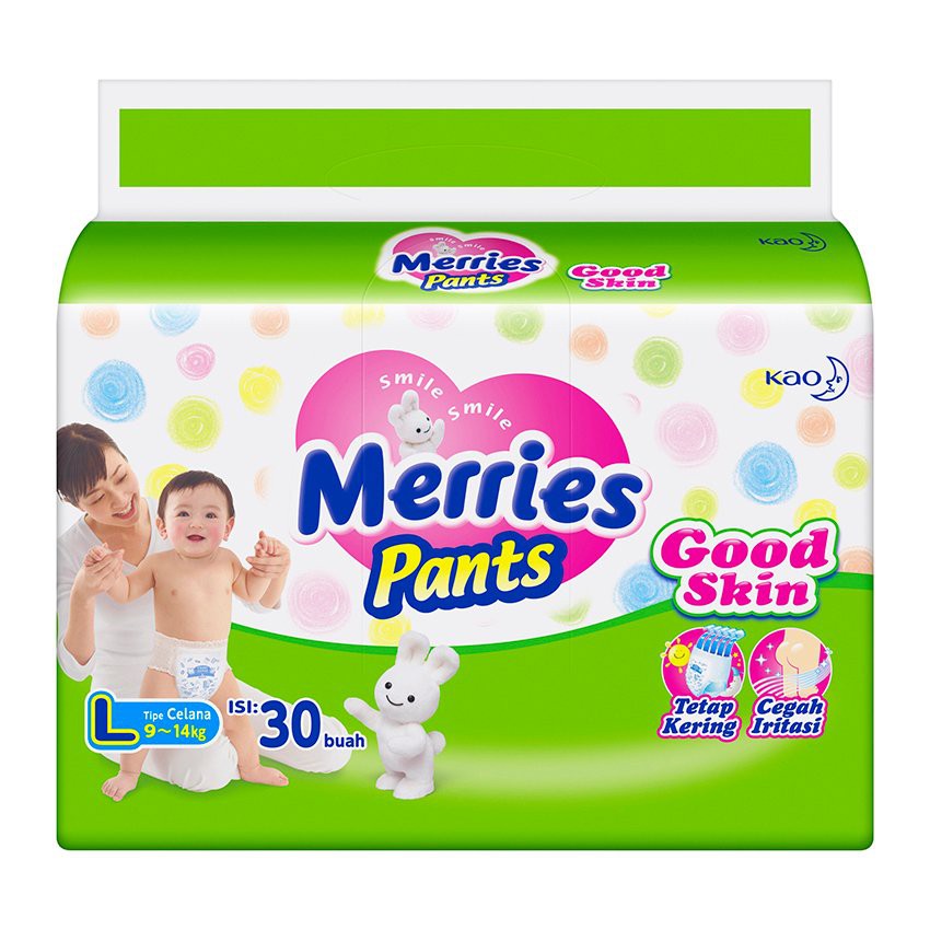 Jual MERRIES Pants Good Skin S40 / M32 / L28 / XL26 & Merries Skin ...