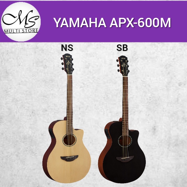 Jual Gitar Akustik Elektrik - YAMAHA APX600M - APX 600M - APX600 M - APX 600 M - ORIGINAL ...