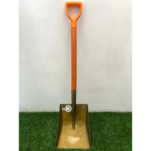 Jual Sekop skop shovel square scoop gagang kayu perkakas | Shopee Indonesia