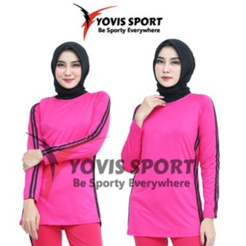 Jual Baju Senam Wanita Muslim Muslimah Baju Olahraga Aerobic Zumba Yoga ...