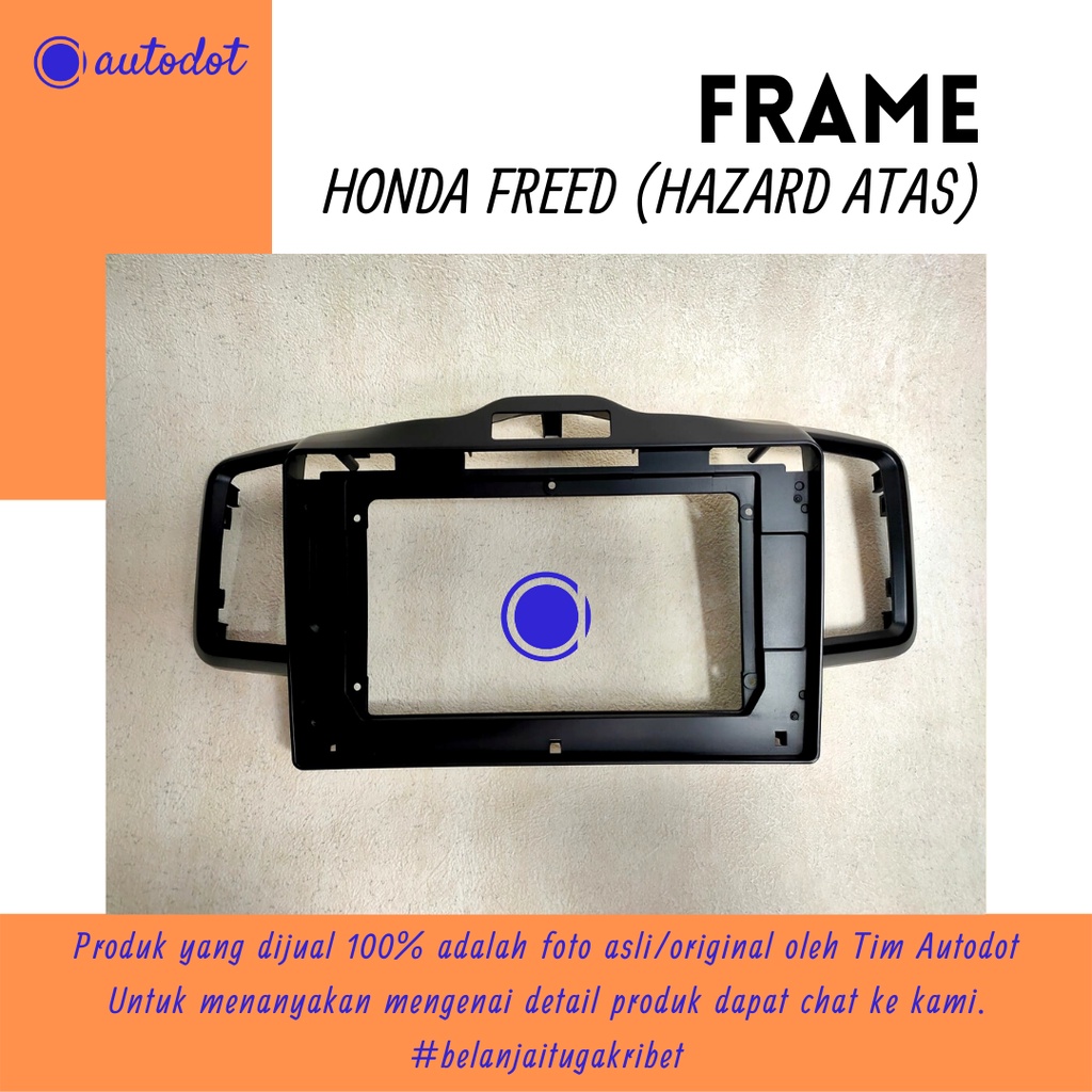Jual Frame Headunit Android Honda Freed 10 Inch / Frame Head Unit 10 ...