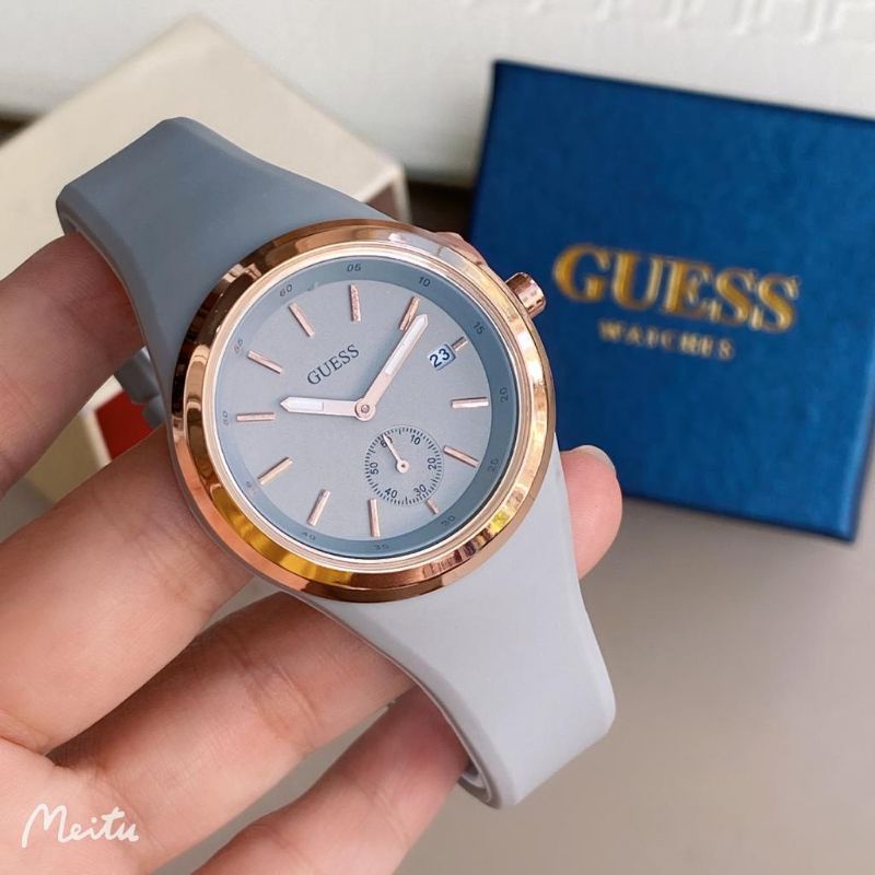 Jual Jam Tangan Wanita Guess Gc Analog Premium Detik Tanggal On Tali ...
