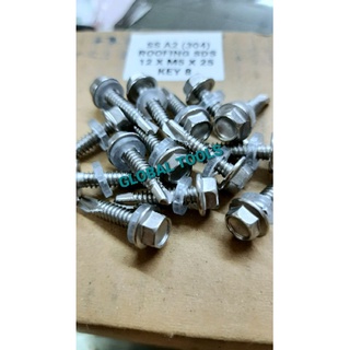 Jual Roofing stainless 12 x 25 self drilling screw sus 410 m5 ruping ...