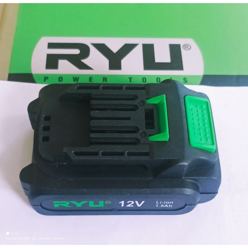 Jual Baterai Ryu RCD 12 V original(bisa untuk makita 12v cxt) | Shopee ...