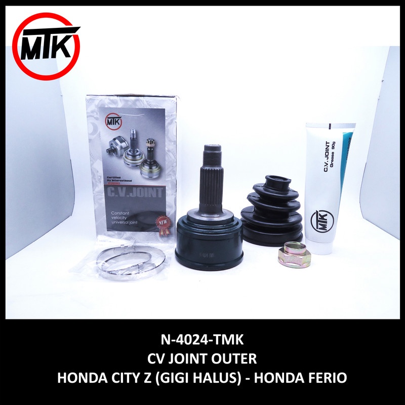 Jual CV JOINT LUAR HONDA CITY Z GIGI HALUS HONDA FERIO TMK AS RODA | Shopee Indonesia