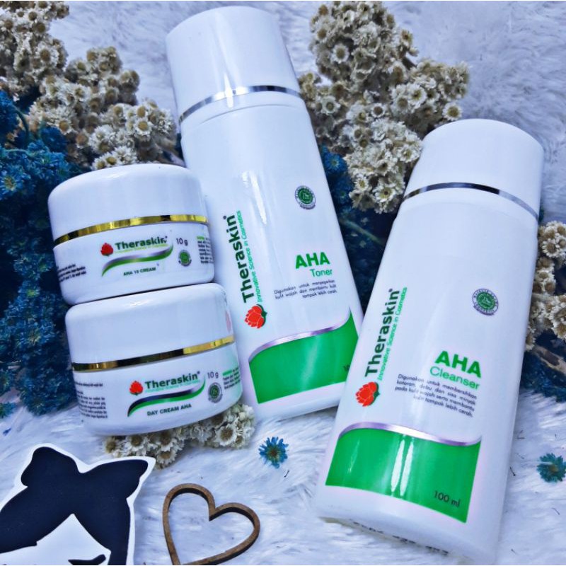 Jual PAKET THERASKIN FLEK TEBAL / FLEK BANYAK AHA ORIGINAL BPOM ...