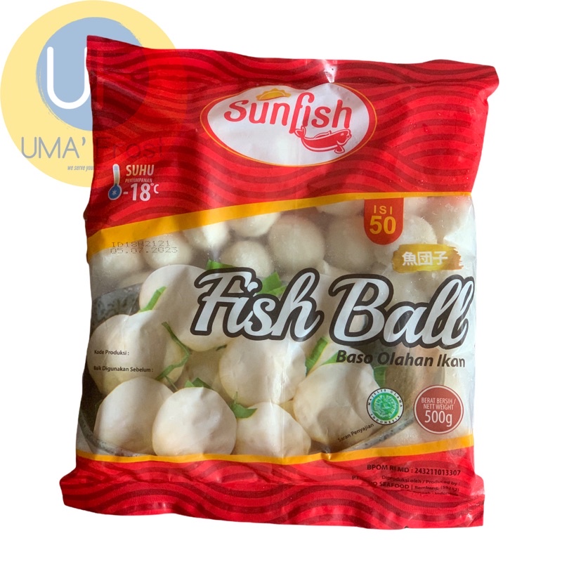 Jual SUNFISH FISH BALL 500 GR | Shopee Indonesia