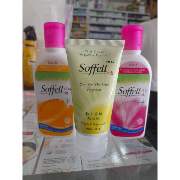 Jual Sofell Lotion anti nyamuk Soffell 60 ml | Shopee Indonesia