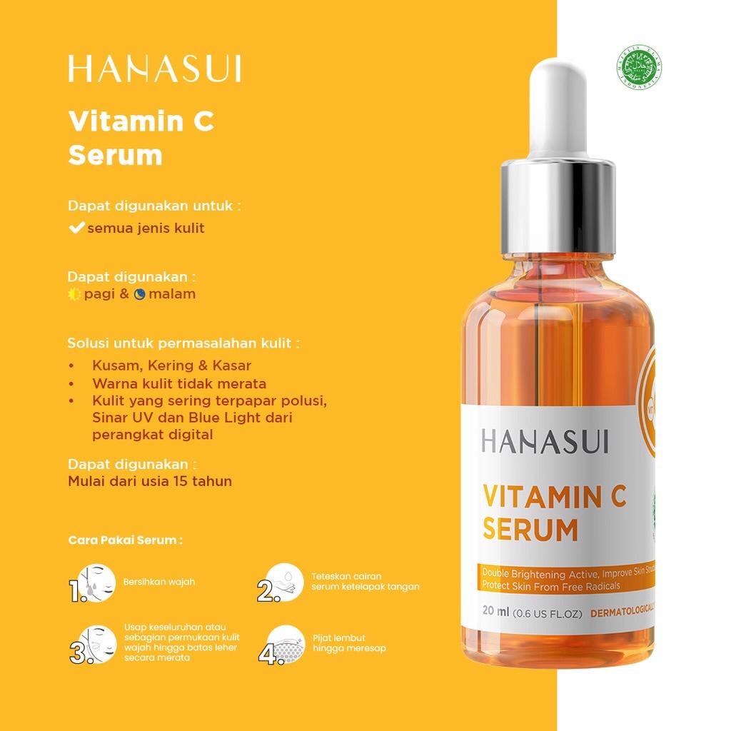 Jual Hanasui Serum C New Look & Improved Formula | Shopee Indonesia