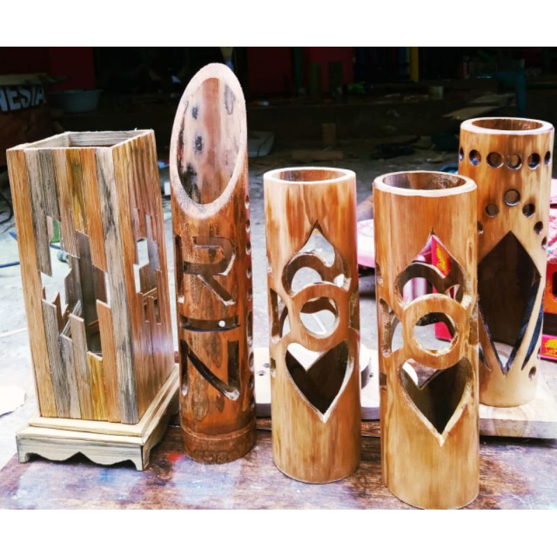 Jual Lampu Hias Dari Bambu / Lampu Kamar | Shopee Indonesia