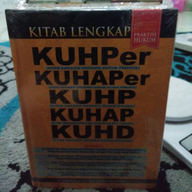 Jual KUHPer KUHAPer KUHP KUHAP KUHD | Shopee Indonesia