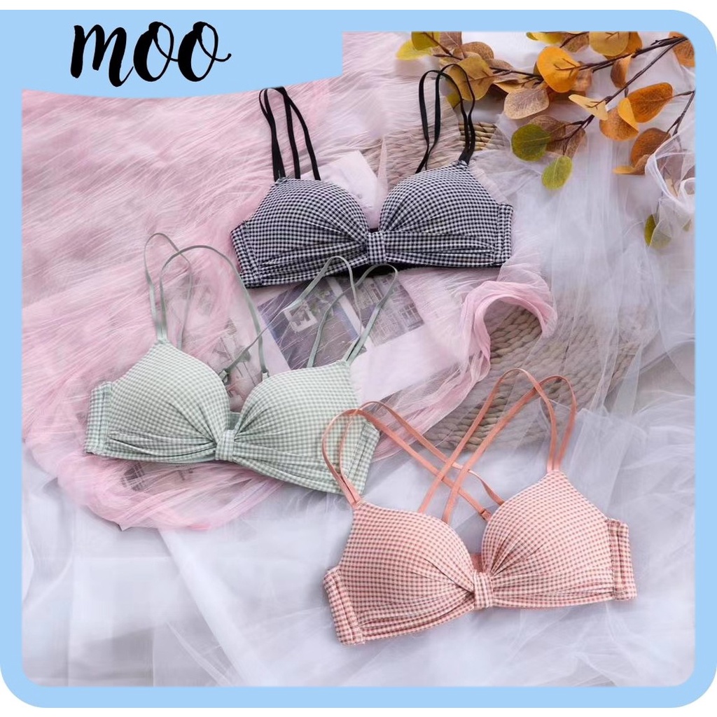 Jual MOO B446 BH Bra cute Jepang Sexy Tanpa Kawat Bra Import Asian ...