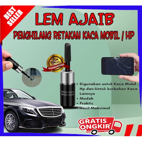 Jual LEM KACA MOBIL HP SMARTPHONE AQUARIUM RETAK LEM KOREA AJAIB ANTI ...