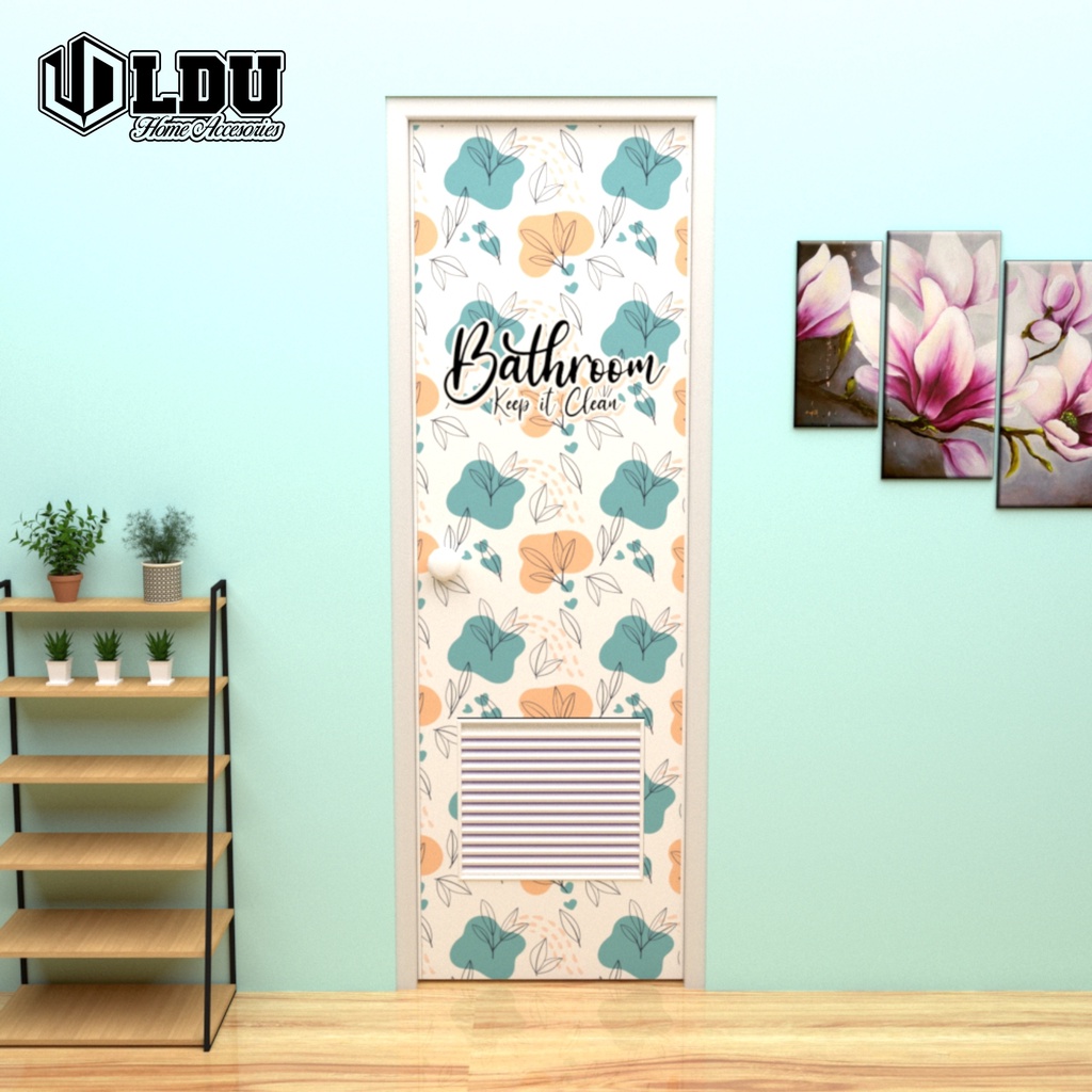 Jual stiker pintu kamar mandi - sticker pintu kamar mandi - stiker ...