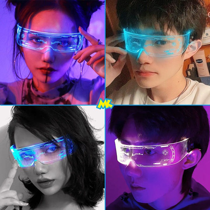 Jual Kacamata Futuristik Led / Light Up Luminous Glasses | Shopee Indonesia