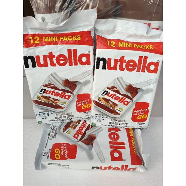 Jual Nutella Coppetta Mini Pack 12x15 g Perfect For On The Go l Olesan ...
