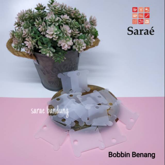 Jual Bobbin Benang (Palet untuk menggulung / menyimpan benang) (lusin ...