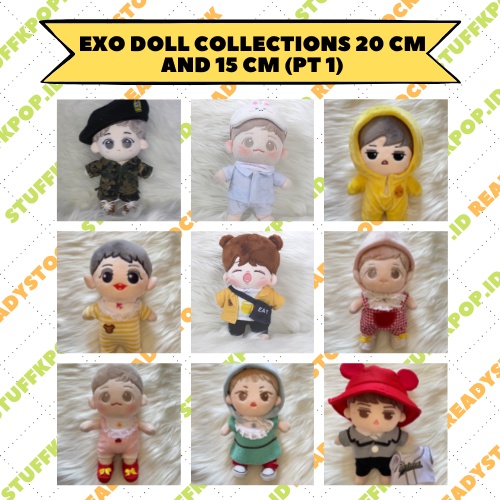 Jual [stuffkpop.id] [READY STOCK] EXO DOLL PART 1 BAEKHYUN DOLL SEHUN DOLL, SUHO DOLL, XIUMIN ...