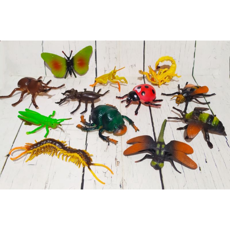 Jual Mainan Serangga Karet Besar Figur Binatang Serangga Mystical ...