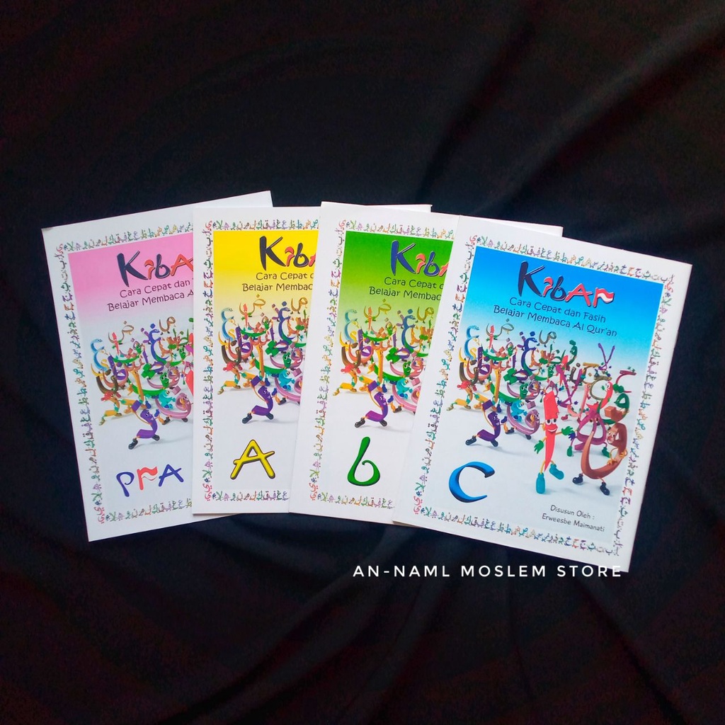 Jual Buku Kibar Cara Cepat dan Fasih Belajar Membaca Al-Qur'an ukuran A5. Erweesbe Maimanati ...