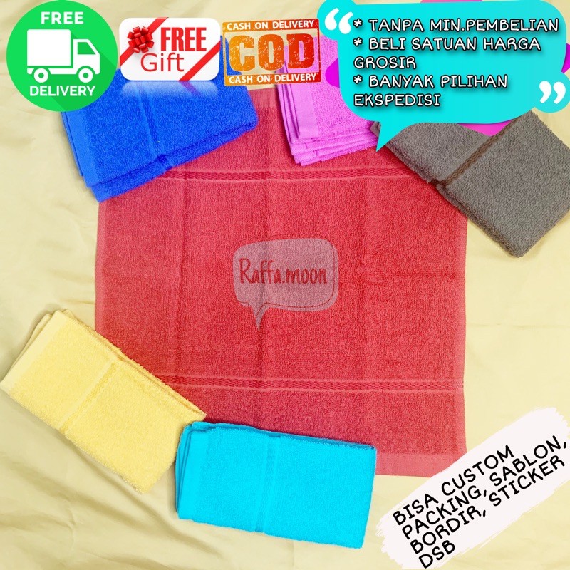 Jual Souvenir Pernikahan Handuk Mutia Handuk Saputangan Handuk Persegi ...