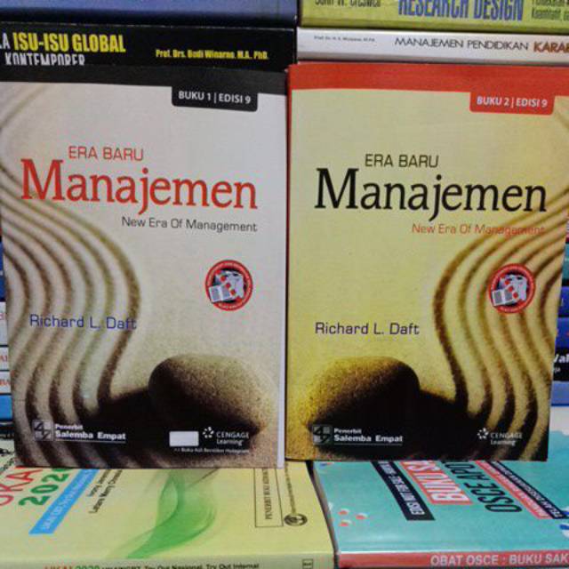 Jual PROMO PAKET 2 Buku Era Baru Manajemen Edisi 9 Buku 1&2 by Richard ...