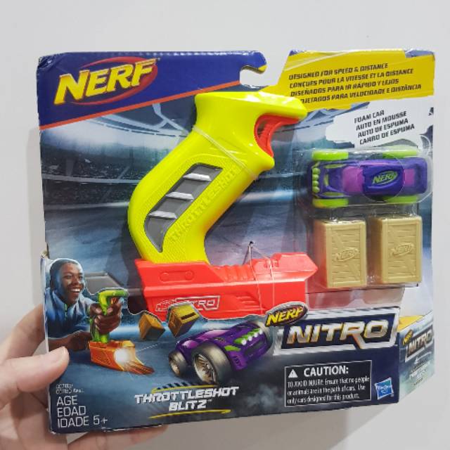 Jual Nerf Nitro Throttleshot Blitz 400gr | Shopee Indonesia
