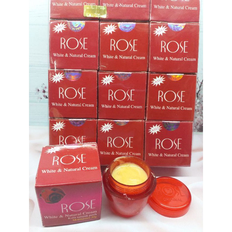 Jual CREAM ROSE ORIGINAL POT TIMBUL HOLO 3D 12 Pcs | Shopee Indonesia