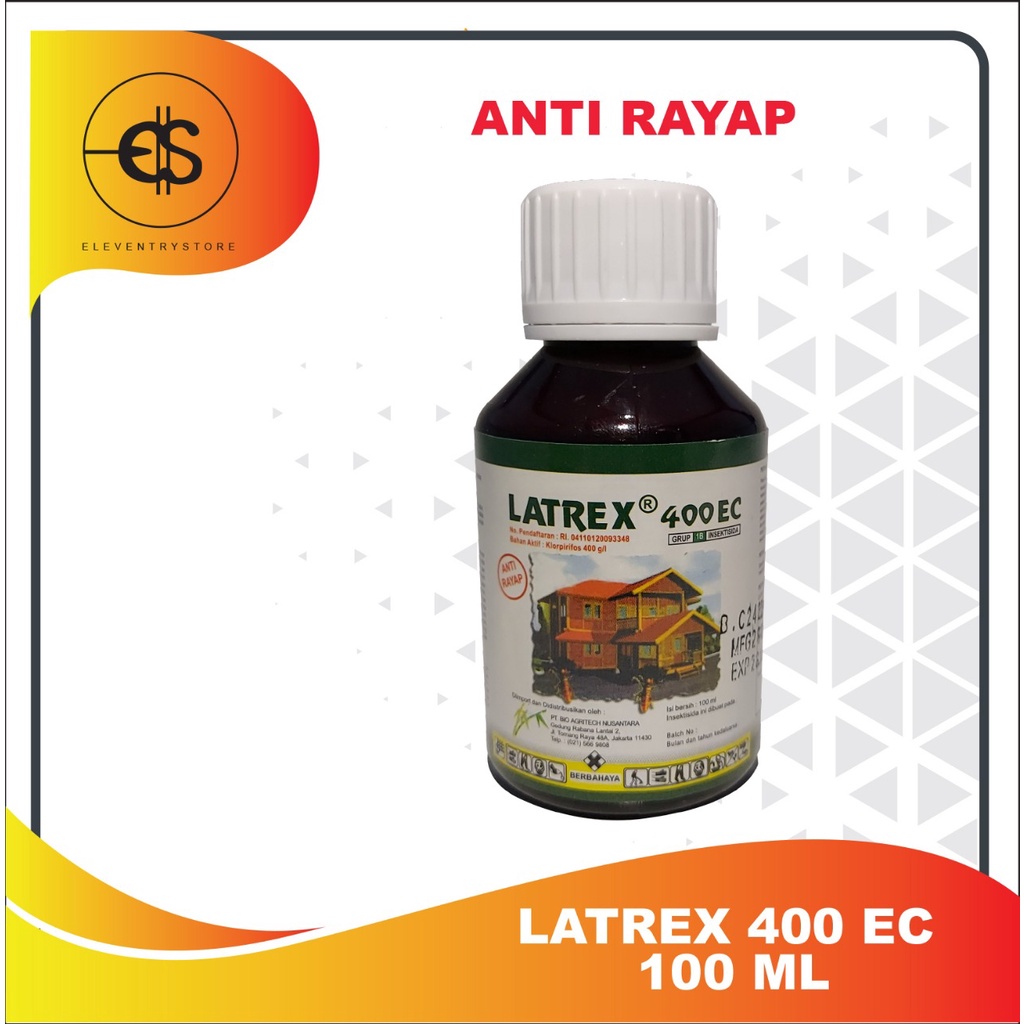 Jual Latrex 400 EC 100 ML (Obat Anti Rayap Ampuh Basmi Hama) | Shopee ...