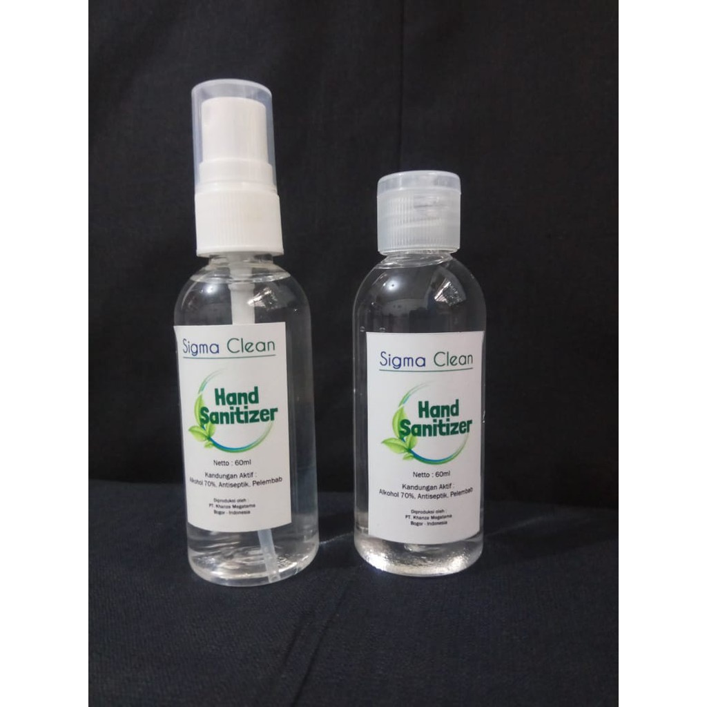 Jual Sigma Hand Sanitizer 60ml Antiseptic | Shopee Indonesia