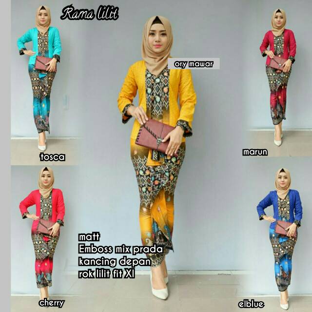 Jual Baju Batik Kebaya Rama Lilit / Batik Kebaya (geser untuk melihat ...