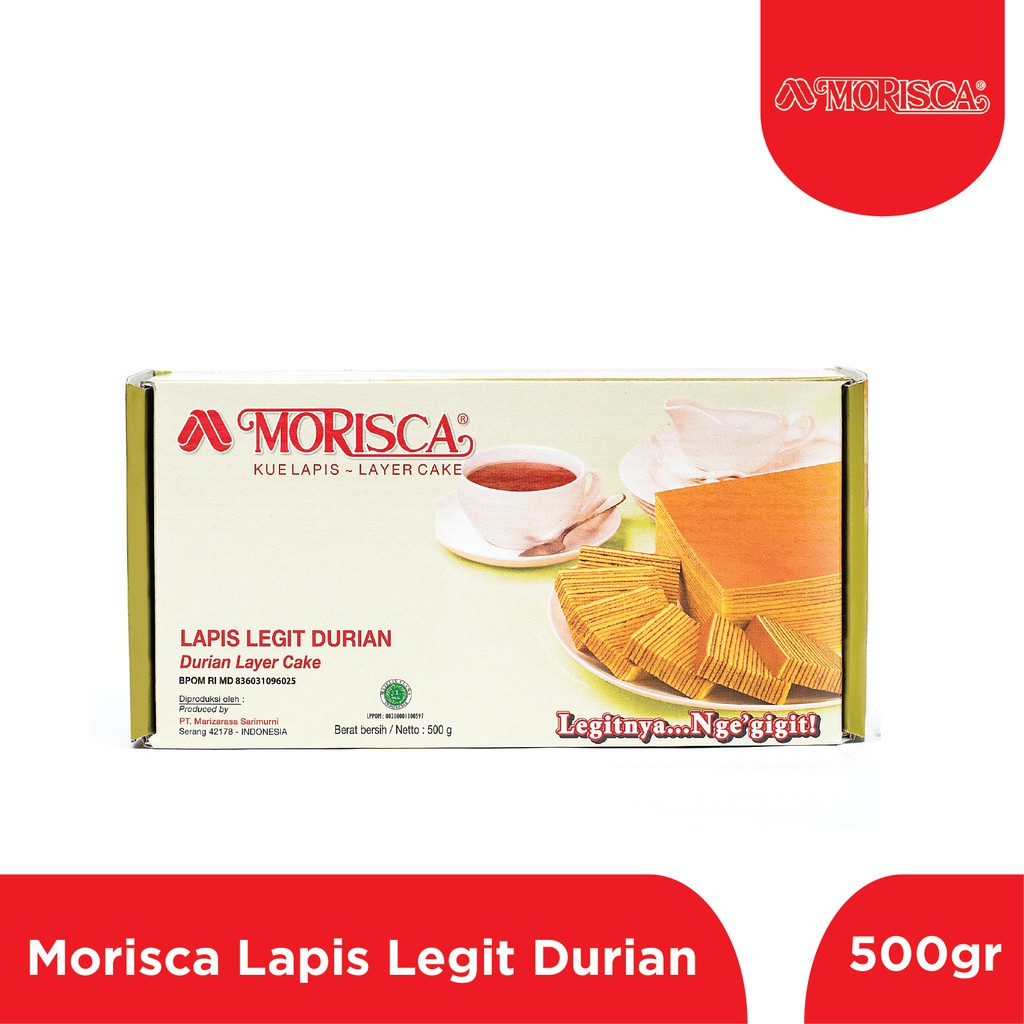 Jual Morisca Kue Lapis Durian 500gr | Shopee Indonesia