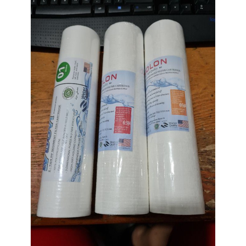 Jual isi filter RO no. 1, no 3, dan no 5 / isi ulang filter air ...
