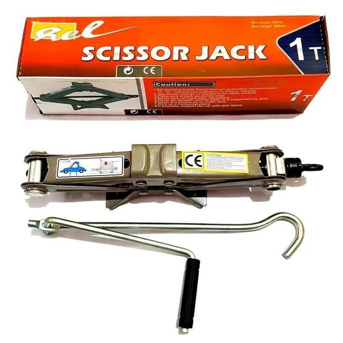 Jual Dongkrak Ulir Jembatan / Scissor Jack 1 Ton Mobil Renault Triber ...