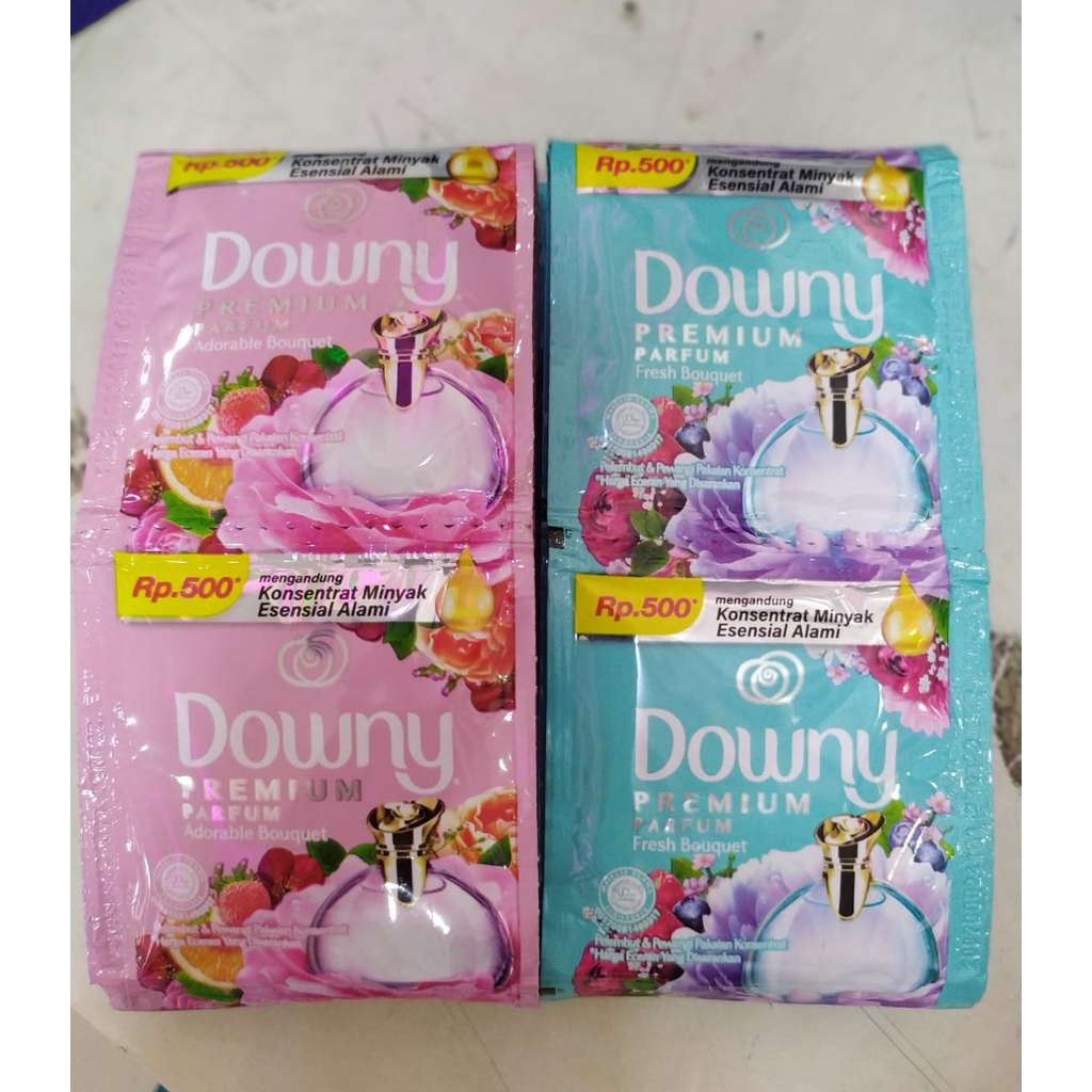 Jual DOWNY PREMIUM PARFUM SACHET 10 ML ( 12 PCS) | Shopee Indonesia