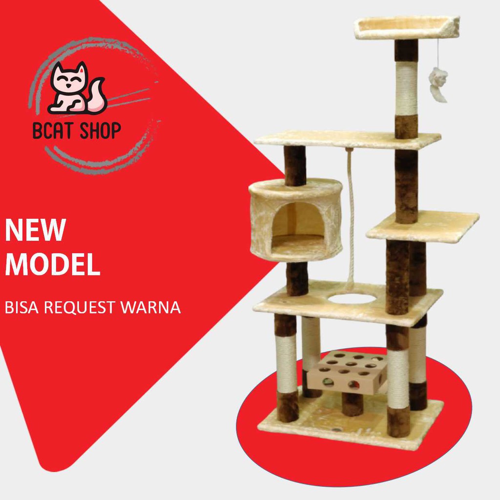 Jual Bcat Shop Cat Tree / Cat Condo / Kondo Kucing / Tempat Main kucing ...