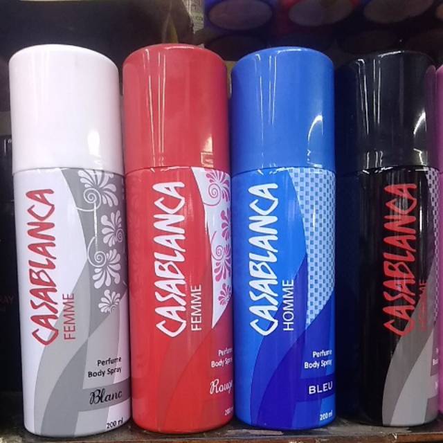 Jual casablanca parfum kaleng 200ml | Shopee Indonesia