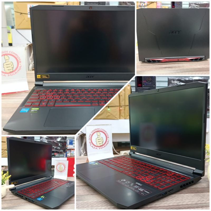 Jual ACER-PREDATOR-NITRO-5|AN515-56-5603|Black|i5-11300H|W10 | Shopee ...
