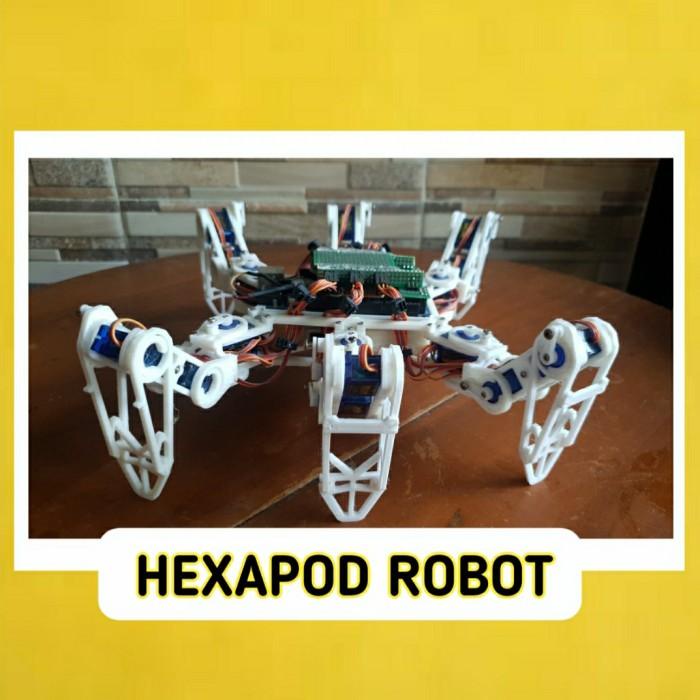 Jual Omocha | Kit Robot Hexapod Fullset 3D Printed Diy Arduino Kekinian Terlaris | Shopee Indonesia