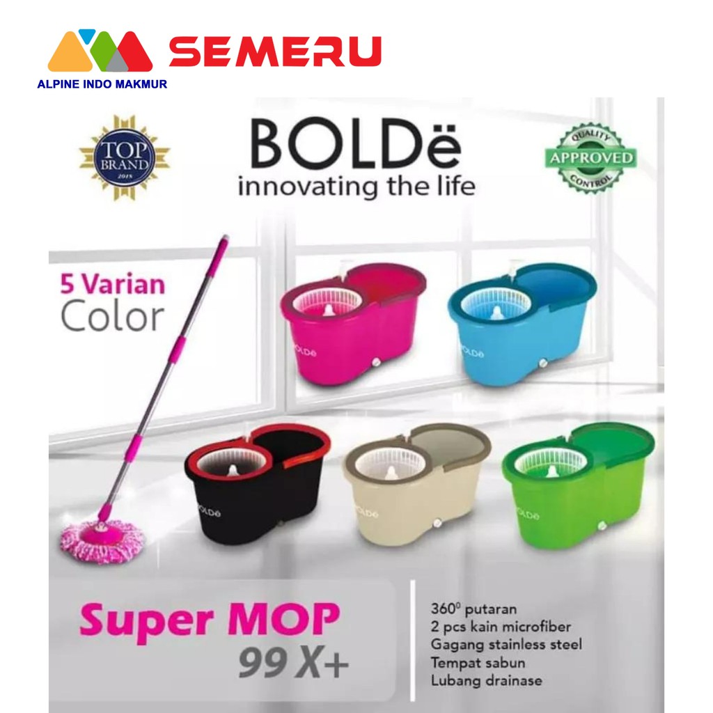 Jual BOLDE SUPER MOP SERIES M-99 X+ | Shopee Indonesia
