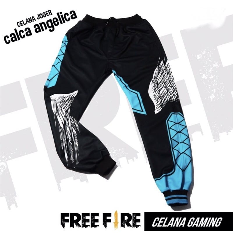 Jual Celana Gaming Anak ff Calca angelica FF103 dan Heroic Angel Free ...