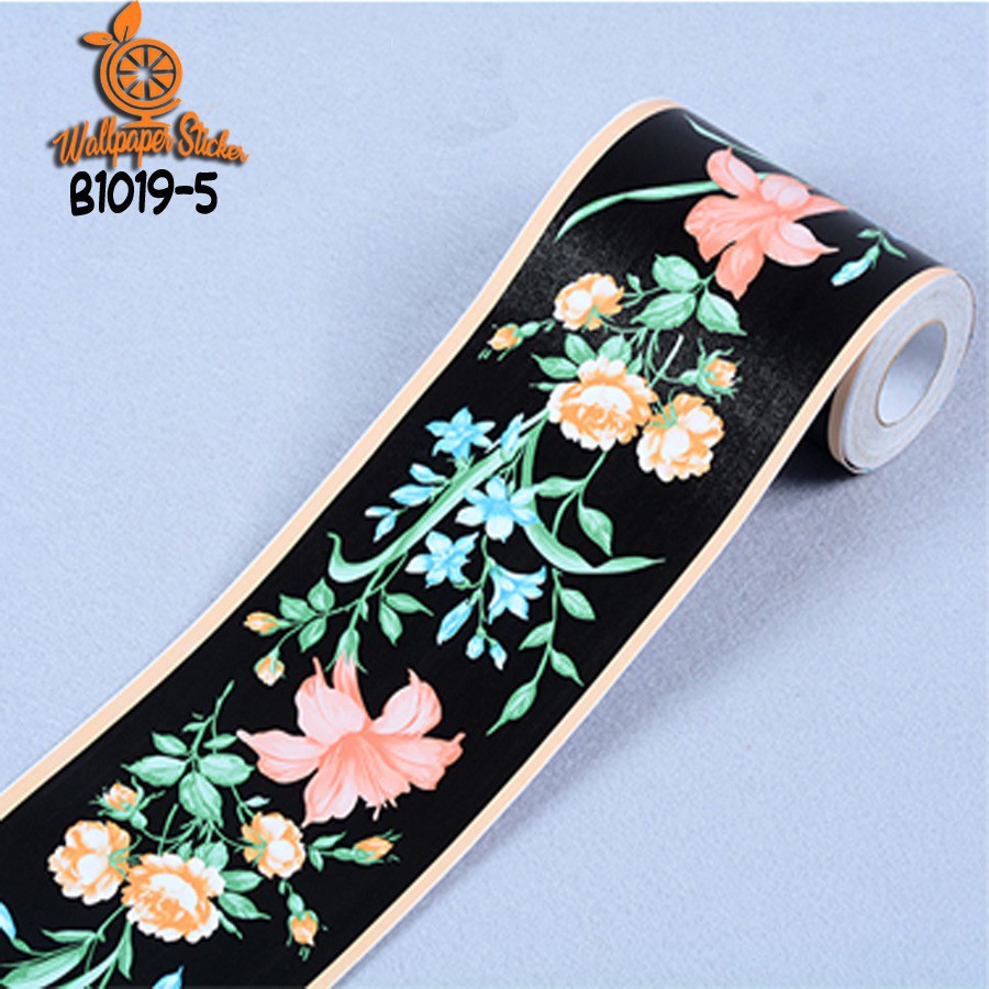 Jual Wallpaper Border List wallpaper pembatas 10cm x 10meter motif ...