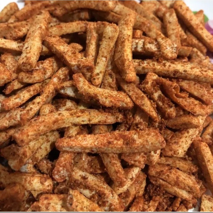 Jual Snack Pedas Basreng Renyah Gurih Kres di mulut kemasan 150gr ...