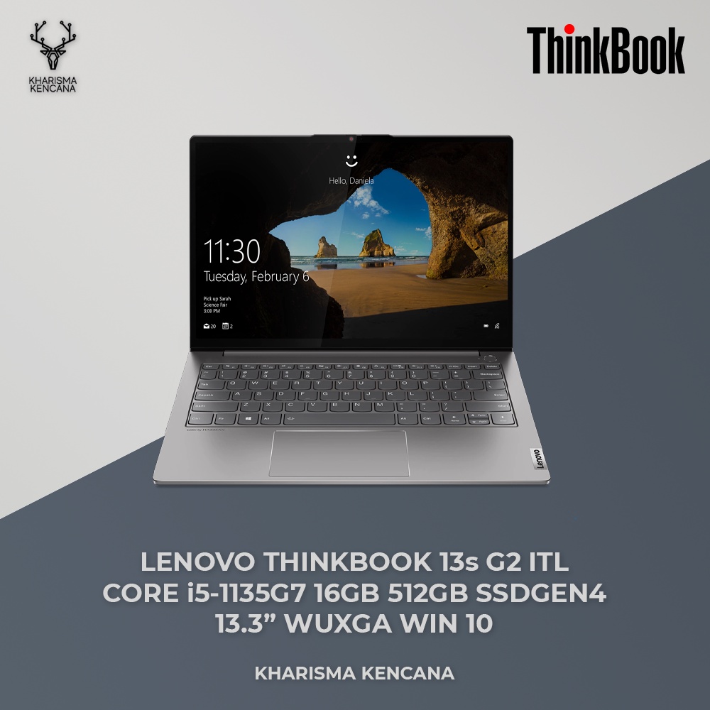 Jual LENOVO THINKBOOK 13s G2 ITL CORE i5-1135G7 16GB 512GB 13.3WUXGA WIN10 | Shopee Indonesia