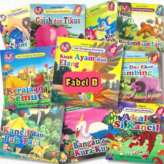 Jual PAKET 10 Judul Buku Cerita Anak Bilingual (Indoneisia - Inggris ...