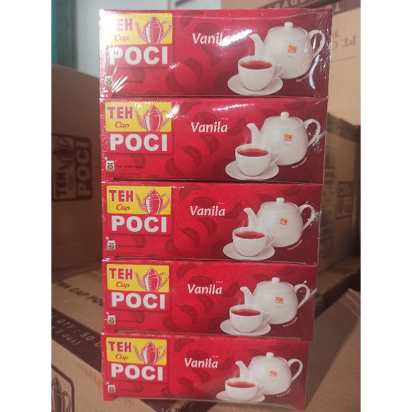 Jual Teh Poci Vanila - 1 pack isi 5 box | Shopee Indonesia