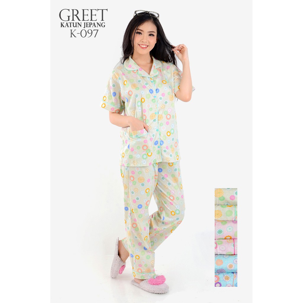 Jual GREET NIGHT WEAR - Baju Tidur Model : K-097 / PPK | Shopee Indonesia