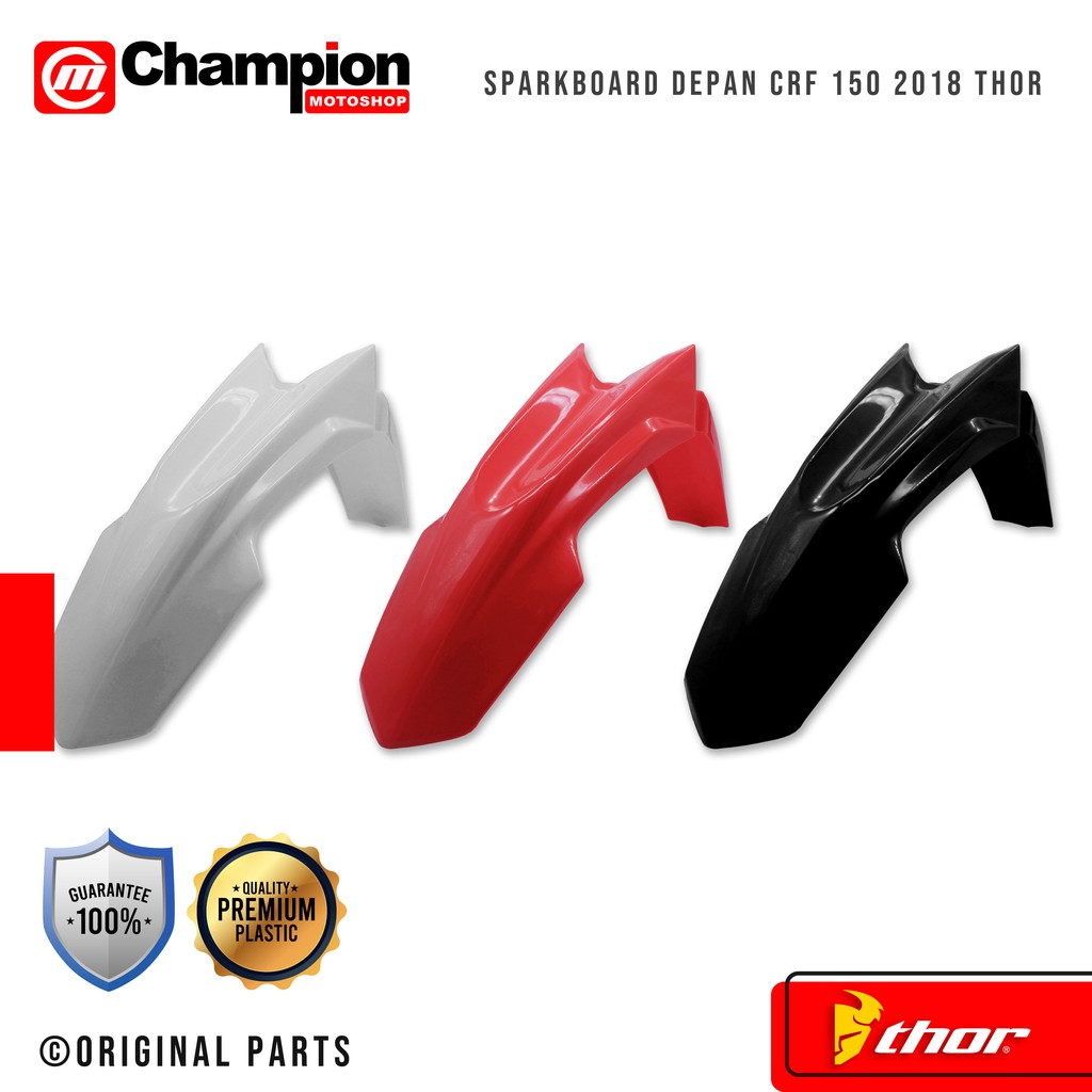 Jual Spakbor Slebor Depan Front Fender Supermoto Crf 150 150L 2018 Thor ...