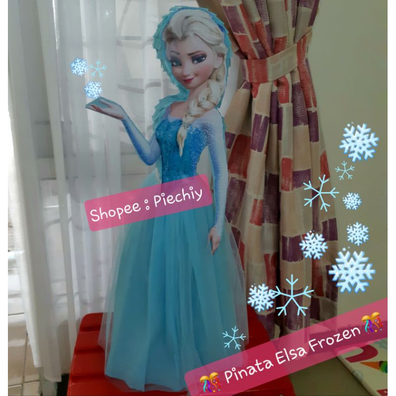 Jual Pinata Pull String Elsa Frozen Princess Jasmine Disney | Shopee ...